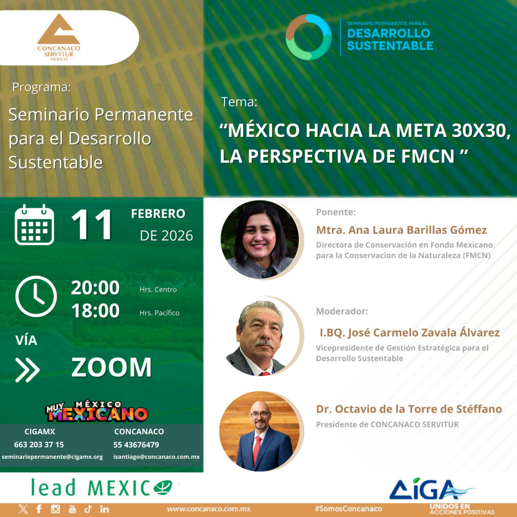 México hacia la meta 30x30, la perspectiva de FMCN - CIGAMX